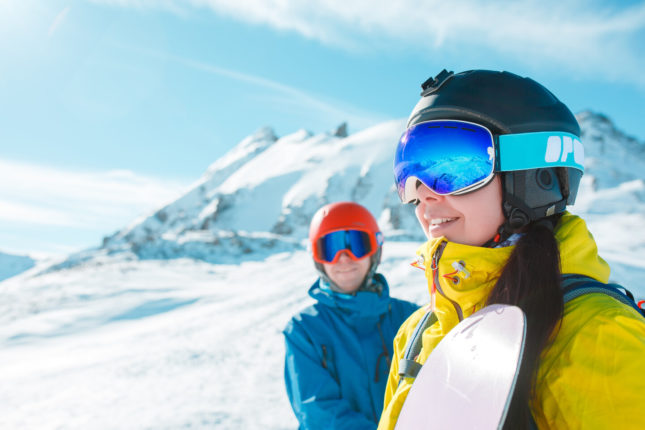 Ski fall - Correct behaviour in the event of ski accidents & falls